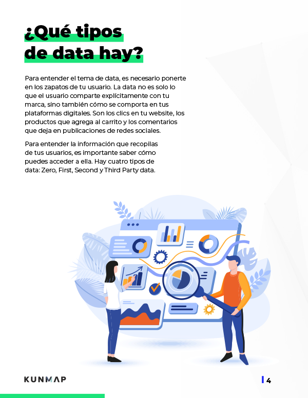 ebook | 4 pasos para crear una estrategia de Data Marketing
